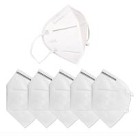 China Vertical Fold Flat Foldable FFP2 Mask Anti Particulate Logo Customized for sale