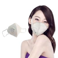 China Breathable Foldable FFP2 Mask Anti Pollution For Construction / Mining for sale