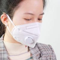 China N95 Disposable Mask Vertical Folding FFP2 Face Mask 4 Layer Protection for sale