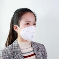 China N95 Disposable Mask Vertical Folding FFP2 Face Mask 4 Layer Protection for sale
