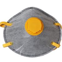 China Anti Dust Activated Carbon Cup FFP2 Mask , Disposable Nonwoven Dust Mask With Valve for sale