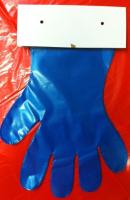 China Food Grade Disposable PE Gloves Transparent Embossed / Smooth Surface OEM Service for sale