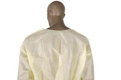 China Unisex Non Woven Disposable Medical Gowns 30g-60g Food Industry for sale