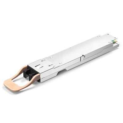 China Compatible Type2 Flat Top 800G OSFP LPO 8x100G SR8 850nm 100M MMF MPO-16 Optical Transceiver for sale