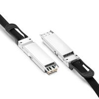 China Compatible Twin-port 1.6T 2x800Gb/s OSFP Close Top InfiniBand XDR Passive Direct Attach Active Copper Twinax Cable for sale
