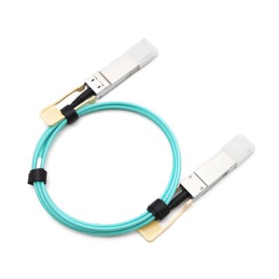 China MM 100G QSFP28 100G AOC Cisco Compatible QSFP MMF AOC Active Optical Cable for sale