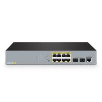 China Comelink 8-Port Gigabit Ethernet L2+ PoE+ Switch, 8 x PoE+ Ports 130W, with 2 x 1Gb SFP, Fanless for sale