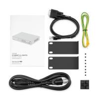 China Comelink 8-Port Gigabit Ethernet L2+ Compact Switch, 8 x Gigabit RJ45, with 2 x 1Gb SFP Uplinks, Fanless for sale
