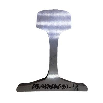China Baotou Steel UIC60 60E1 Steel Railway Track EN13674 172mm Rail Height 25m Length for sale
