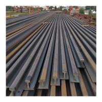 China Baotou Steel GOST P65 R65 Railway Steel Rail Heavy Duty 180mm Height 150mm Base for sale