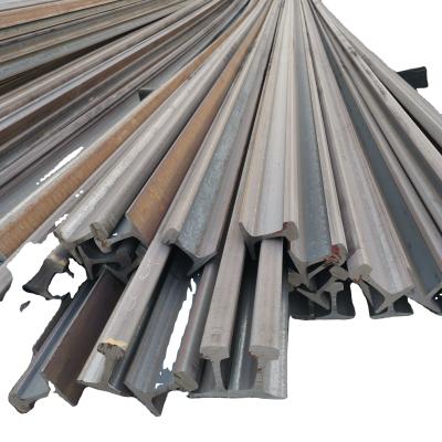 China Heavy Railway Steel Rail Track 37-75 kg per meter U71Mn Grade for High Speed Railway for sale