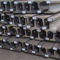China EN13674-1 54E1 R260 Steel Rail 54.77kg/m for State Railway Train Track for sale