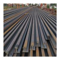 China EN13674-1 54E1 R260 Steel Rail 54.77kg/m for State Railway Train Track for sale