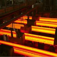 China Baotou Steel GOST R65 P65 Railroad Steel Rail Heavy Railway Rail 180mm Height 25m Length for sale