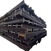 China Baotou Steel GOST R65 P65 Railroad Steel Rail Heavy Railway Rail 180mm Height 25m Length for sale