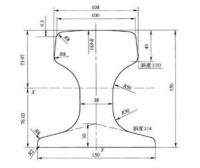 China Crane Rail QU80 QU100 QU120 Grade U71Mn YB/T5055-93 12m to 25m Length for Railway for sale