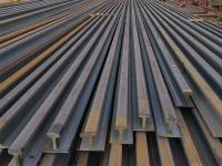 China BS11 Railway Steel Rail 700/900A 70A 75A 80R Hot Rolled Train Rail 6m-25m for sale