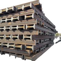 China 115RE 136RE Heavy Light Rail Railway Track Steel Rail AREMA Standard 50kg 60kg for sale