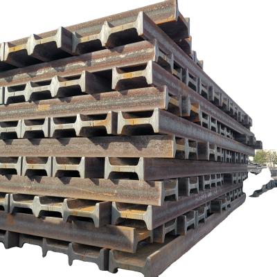 China 115RE 136RE Heavy Light Rail Railway Track Steel Rail AREMA Standard 50kg 60kg for sale