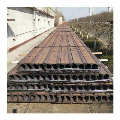 China GB11264 55Q 30kg/m Light Steel Railway Rail Hot Rolled Train Rail 6m-12m for sale