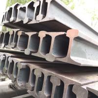 China Railroad Steel Rail 43kg/m 50kg/m 60kg/m 75kg/m U75V R260 Heavy Train Rail China Supplier for sale