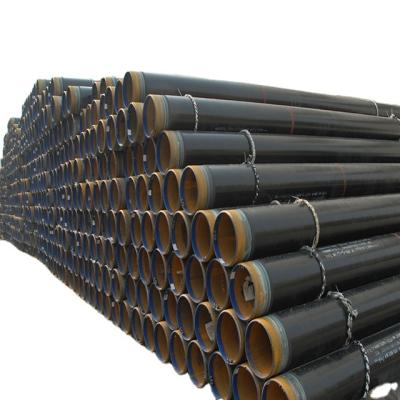 China 3LPE Coating Pipe DIN30670 NF A49-710 CAN Z245.21 Oil and Gas 3PP 3PE Anticorrosive Steel Pipe for sale