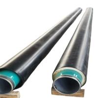 China EN253 X52 Seamless Carbon Steel PU Foam Insulated Pipe OD 38-1620mm for sale
