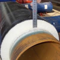China EN253 X52 Seamless Carbon Steel PU Foam Insulated Pipe OD 38-1620mm for sale