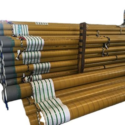 China DIN 30670 3LPE Coated Seamless Carbon Steel Pipe Yellow Jacket 38mm-1620mm OD for sale