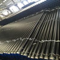 China DIN 30670 3LPE Coated Seamless Carbon Steel Pipe Yellow Jacket 38mm-1620mm OD for sale