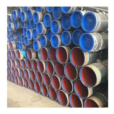 China 14-18 Inch Sch40 Sch80 3LPE Coated Seamless Steel Pipe with Internal Epoxy Coating OD 38-457mm for sale