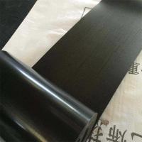 China PE Polyethylene Pipe Anti-corrosion Tape 0.51mm Black Wrap Tape for Steel Pipe Coating for sale