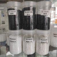 China Black TPE Particles Soft Hard TPE High Resilience Odorless TPE for sale