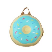 China Supercute Custom Toddler Backpack Cartoon Doughnut Design Kids Schoolbag for sale