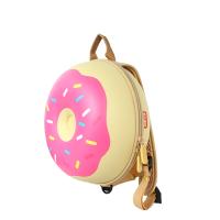 China Supercute Custom Toddler Backpack Cartoon Doughnut Design Kids Schoolbag for sale
