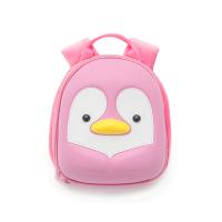 China Anti Lost 3D Kids Penguin Backpack Customizable EVA Kids Hardshell Backpack for sale