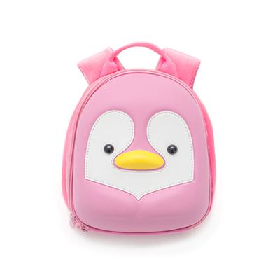 China Anti Lost 3D Kids Penguin Backpack Customizable EVA Kids Hardshell Backpack for sale