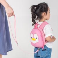 China Anti Lost 3D Kids Penguin Backpack Customizable EVA Kids Hardshell Backpack for sale