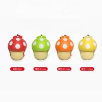 China Supercute Personalized Toddler Backpack Baby Kids Mushroom Backpack With Zipper for sale
