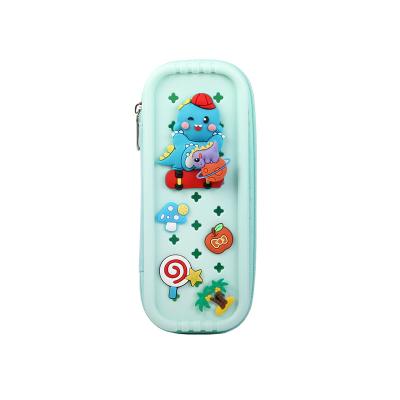 China Factory Unisex Cartoon Design Custom DIY Eva Pencil Bag Pencil Case For Children for sale