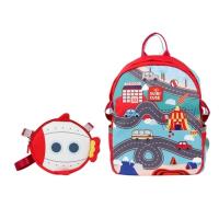 China Supercute 2 In 1 Shoulder Bag And School Bag Children Backpack School Satchels For Kids for sale