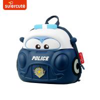 China Supercute New Design 3D Flashing-light Car Kids Backpack School Satchels For Kids for sale