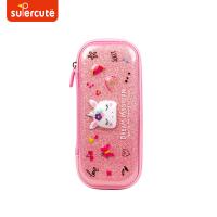 China Supercute Waterproof Eva Pencil Box Printed Pencil Case Unisex Unicorn Design for sale