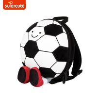 China Supercute Eva Football Design 3d Anti Lost Backpack Toddler Mini Backpack For Kids for sale