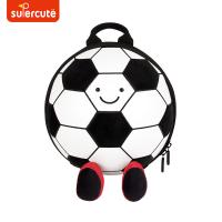 China Supercute Eva Football Design 3d Anti Lost Backpack Toddler Mini Backpack For Kids for sale