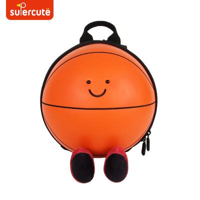 China Supercute Eva Basketball Design Anti Lost Backpack Mini School Satchels For Kids for sale