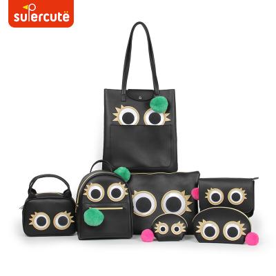 China Supercute 7in 1 Backpack School Backpack Set Fashionable Backpacks For School for sale