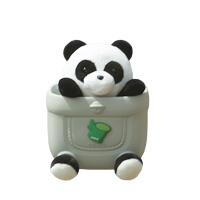 China Custom Panda School Backpack Gift Kawaii Bag Plush Toy Backpack For Kids for sale