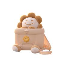 China Custom Panda School Backpack Gift Kawaii Bag Plush Toy Backpack For Kids for sale