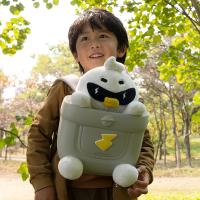 China Custom Panda School Backpack Gift Kawaii Bag Plush Toy Backpack For Kids for sale